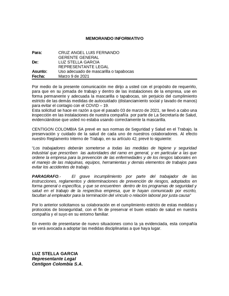 MODELO DE MEMORÁNDUM DE ENTENDIMIENTO EJEMPLO 2026